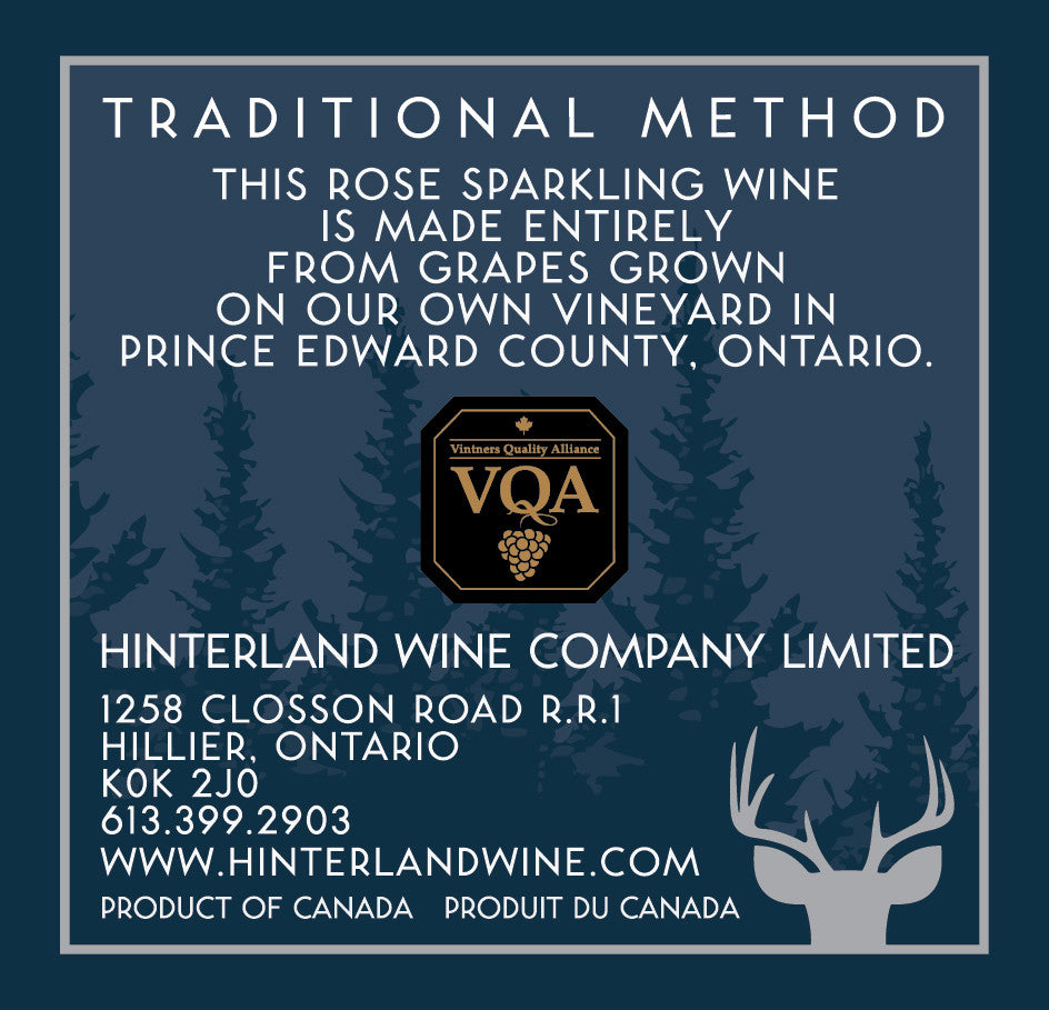 Rosé 2013 Method Traditional – Hinterland Wine Company